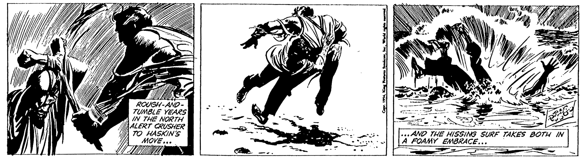 Rip Kirby Comic Strip 1954-04-02 | Comics Kingdom