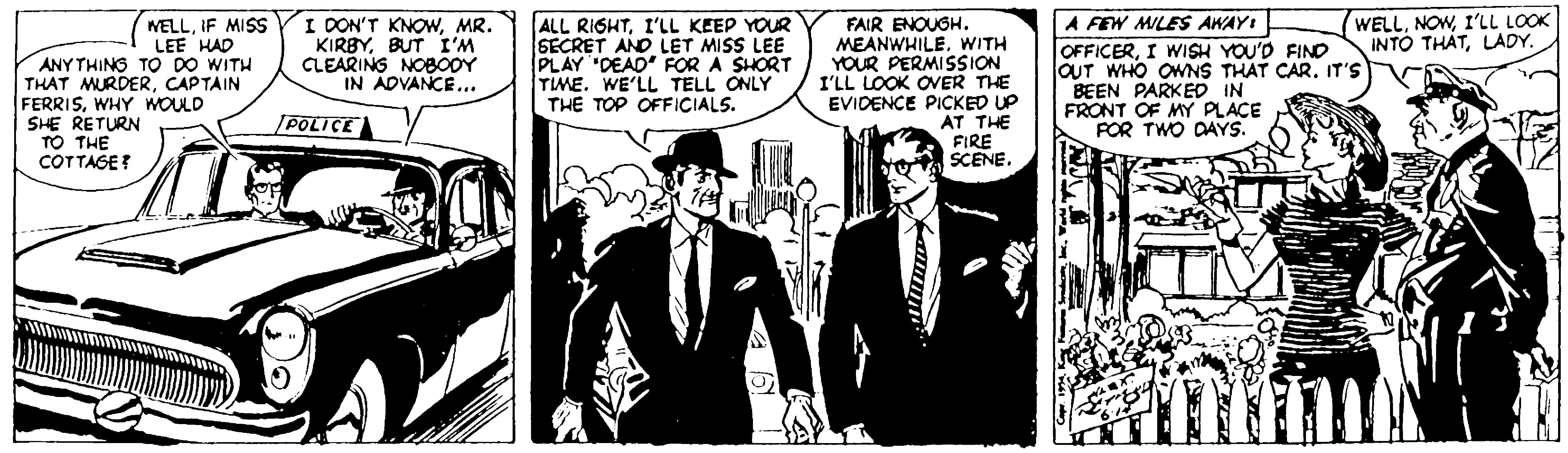 Rip Kirby Comic Strip 1954-06-14 | Comics Kingdom