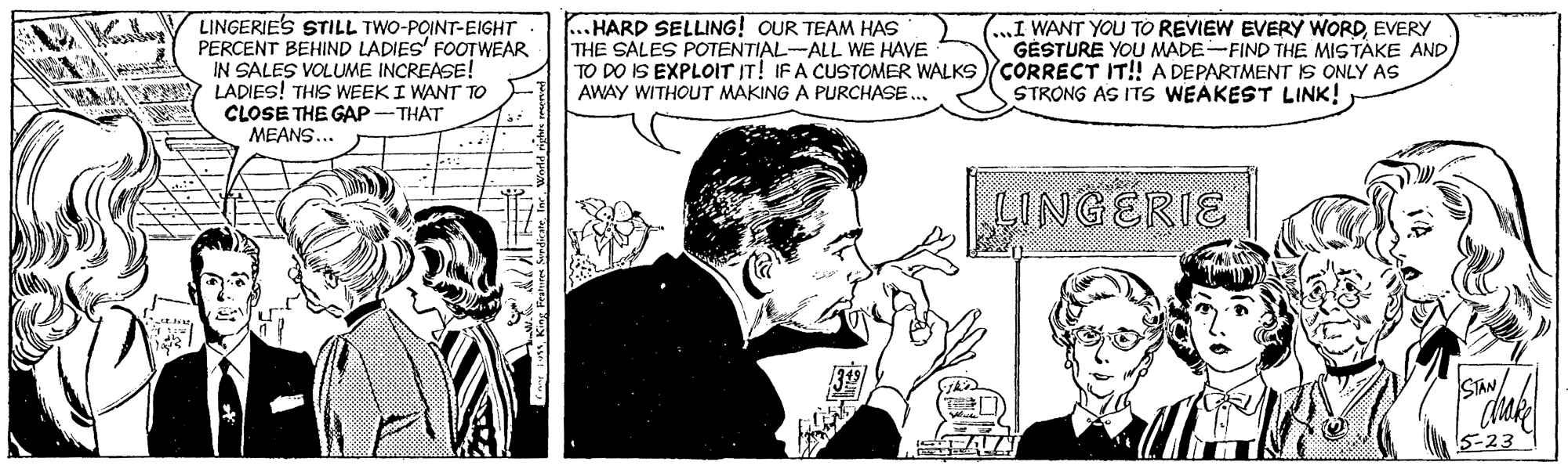Heart Of Juliet Jones Comic Strip 1955-05-23 | Comics Kingdom
