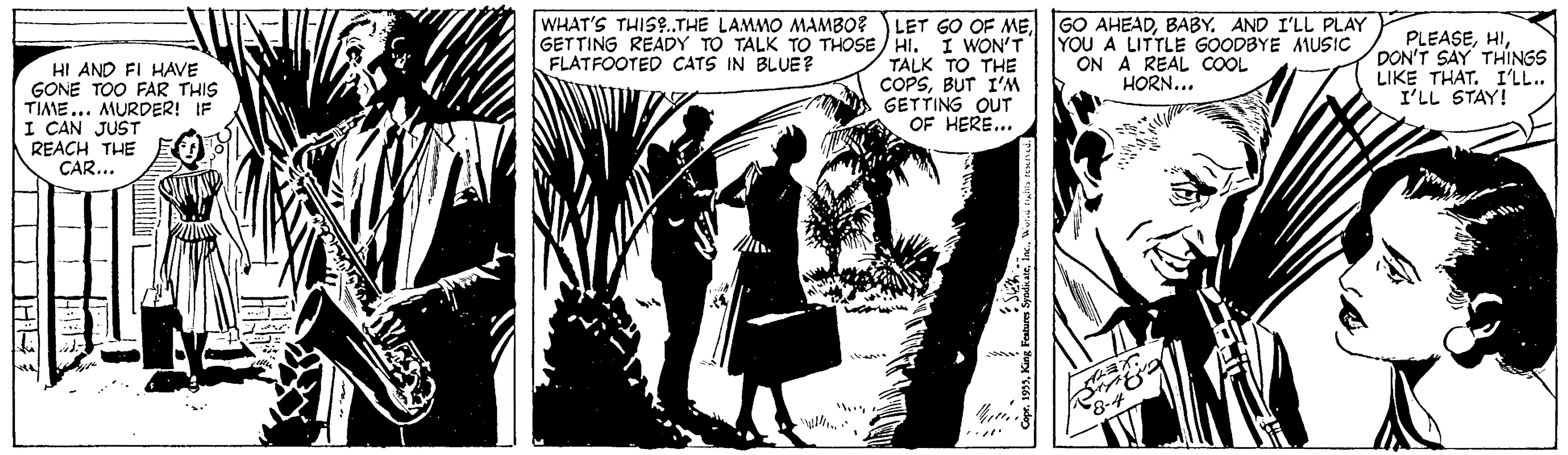 Rip Kirby Comic Strip 1955-08-04 | Comics Kingdom