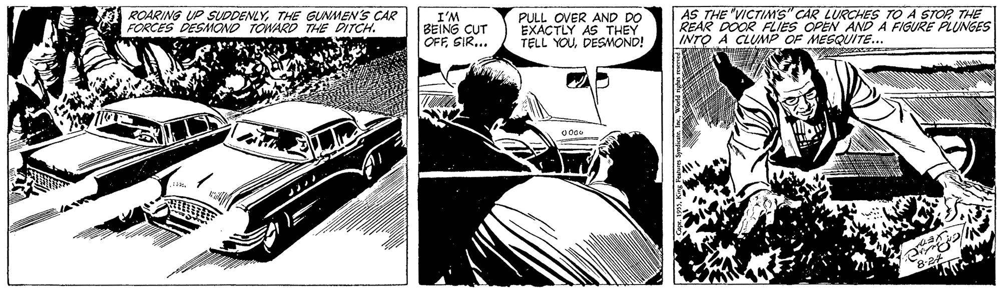 Rip Kirby Comic Strip 1955-08-24 | Comics Kingdom