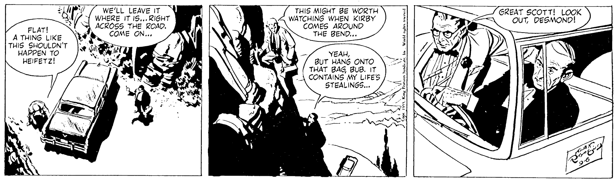Rip Kirby Comic Strip 1955-09-06 | Comics Kingdom