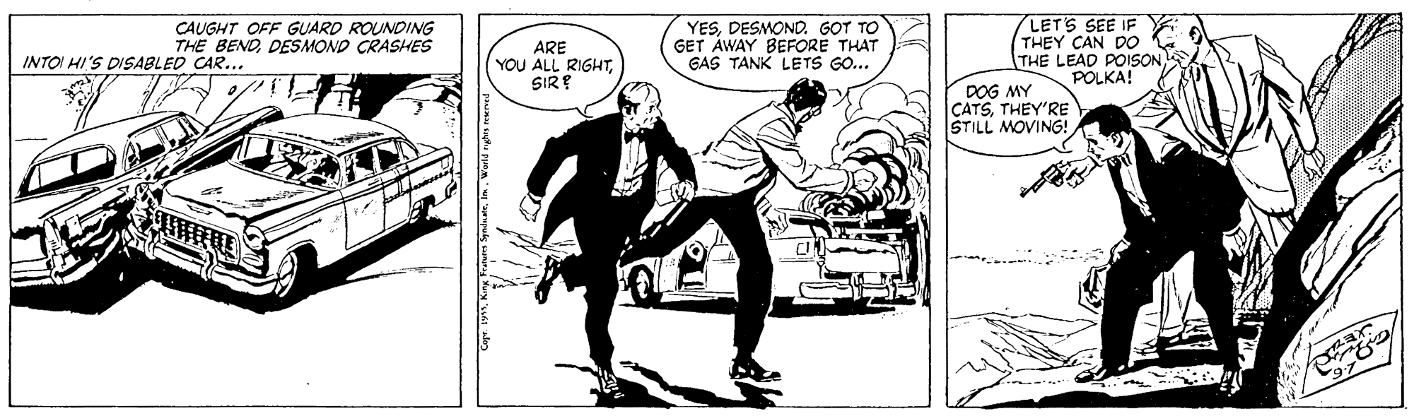 Rip Kirby Comic Strip 1955-09-07 | Comics Kingdom