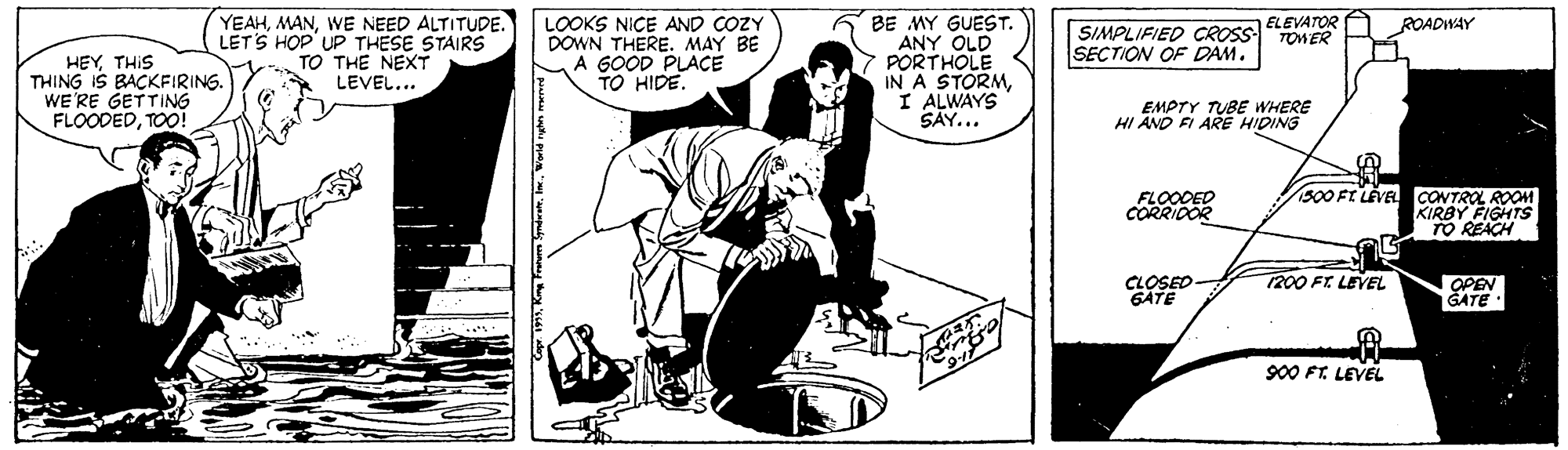 Rip Kirby Comic Strip 1955-09-17 | Comics Kingdom
