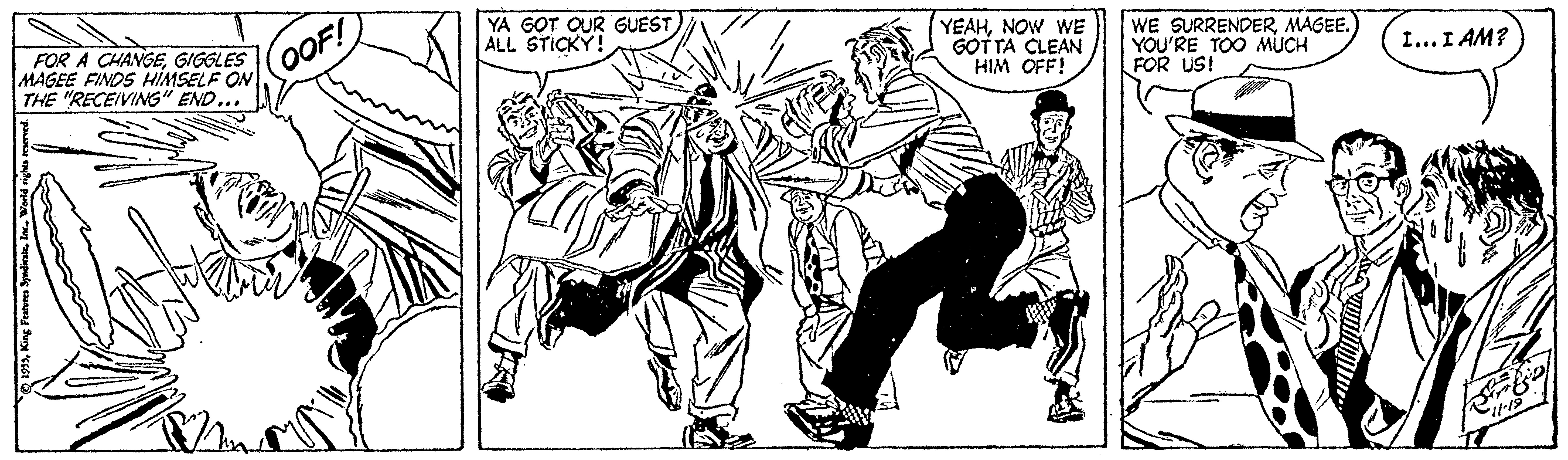 Rip Kirby Comic Strip 1955-11-19 | Comics Kingdom