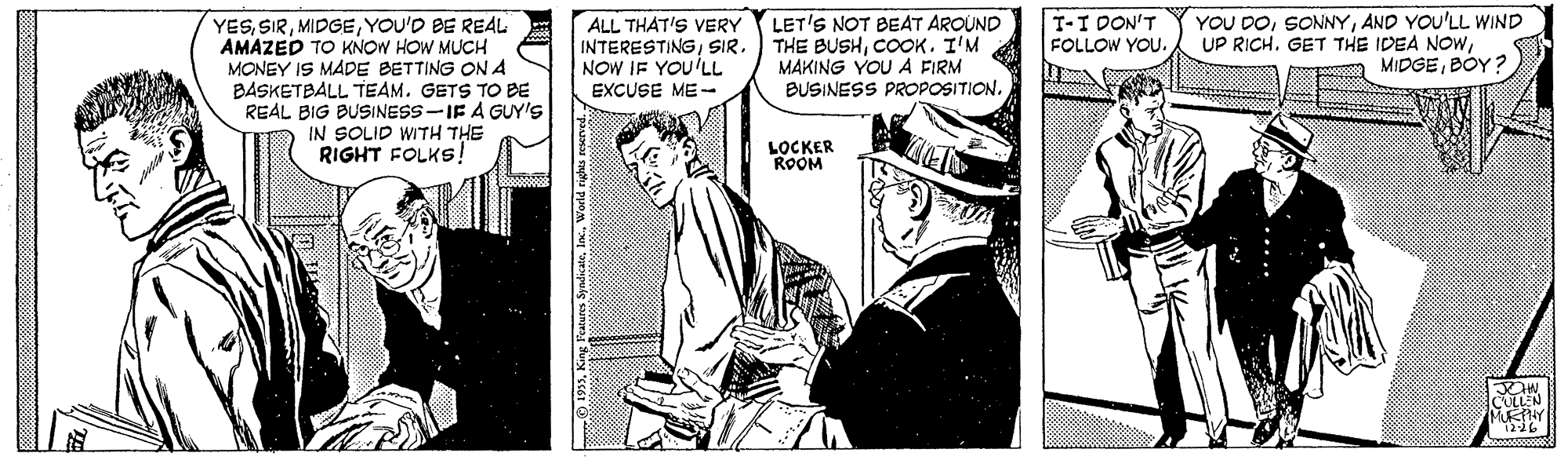 Big Ben Bolt Comic Strip 1955-12-26 | Comics Kingdom