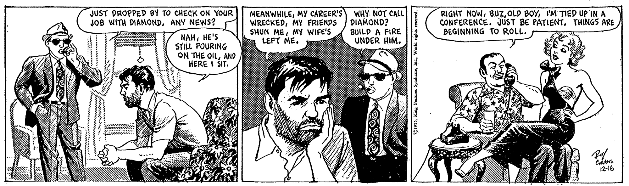 Buz Sawyer Comic Strip 1955-12-16 | Comics Kingdom