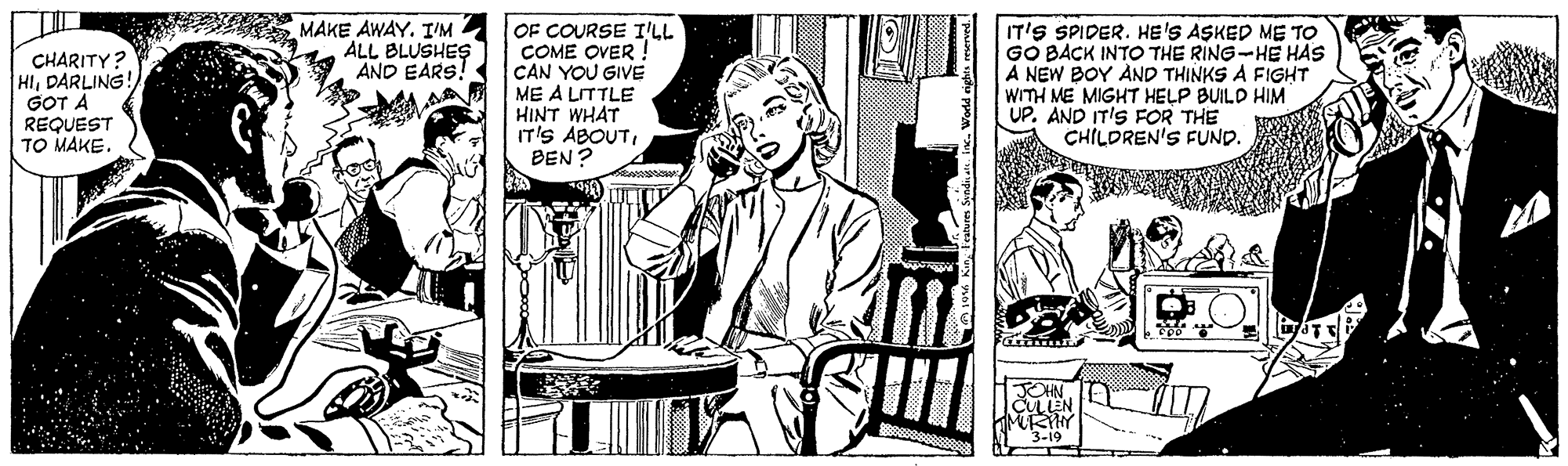 Big Ben Bolt Comic Strip 1956-03-19 | Comics Kingdom