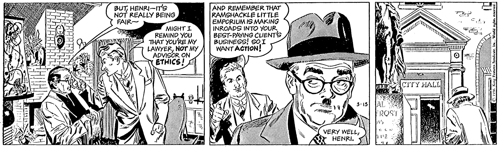 Heart Of Juliet Jones Comic Strip 1956-03-13 | Comics Kingdom