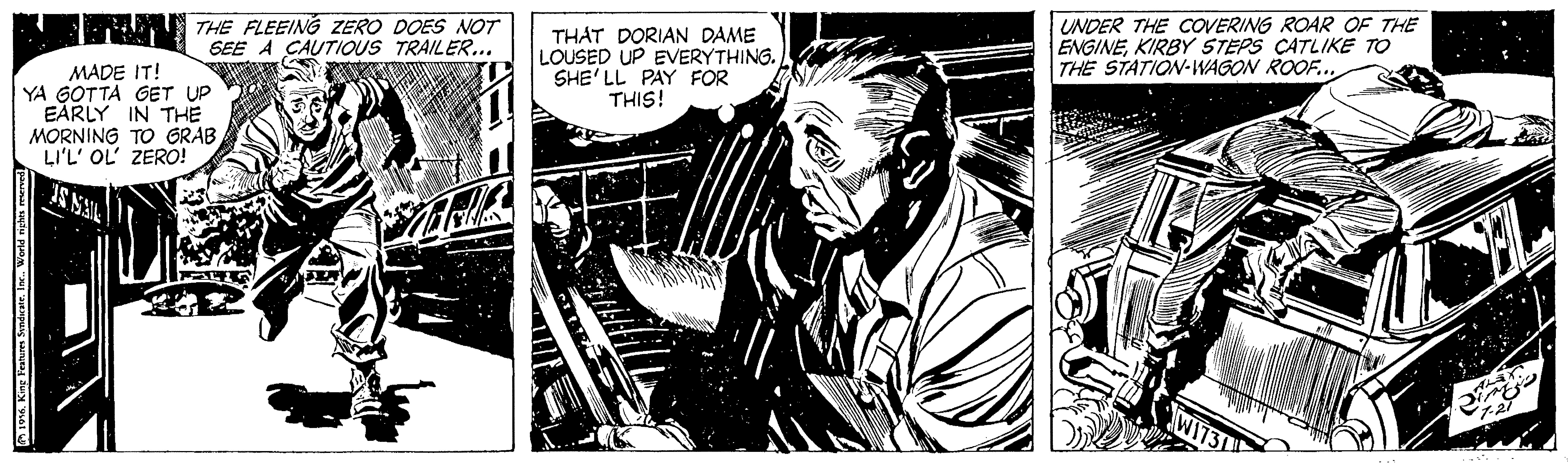 Rip Kirby Comic Strip 1956-07-21 | Comics Kingdom