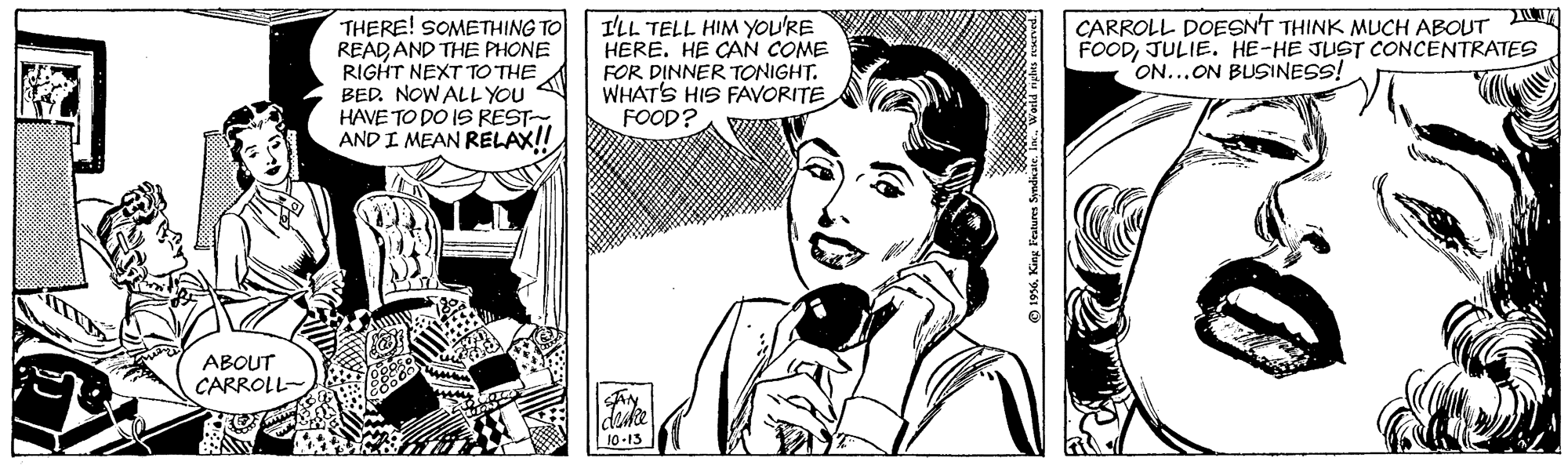 Heart Of Juliet Jones Comic Strip 1956-10-13 | Comics Kingdom