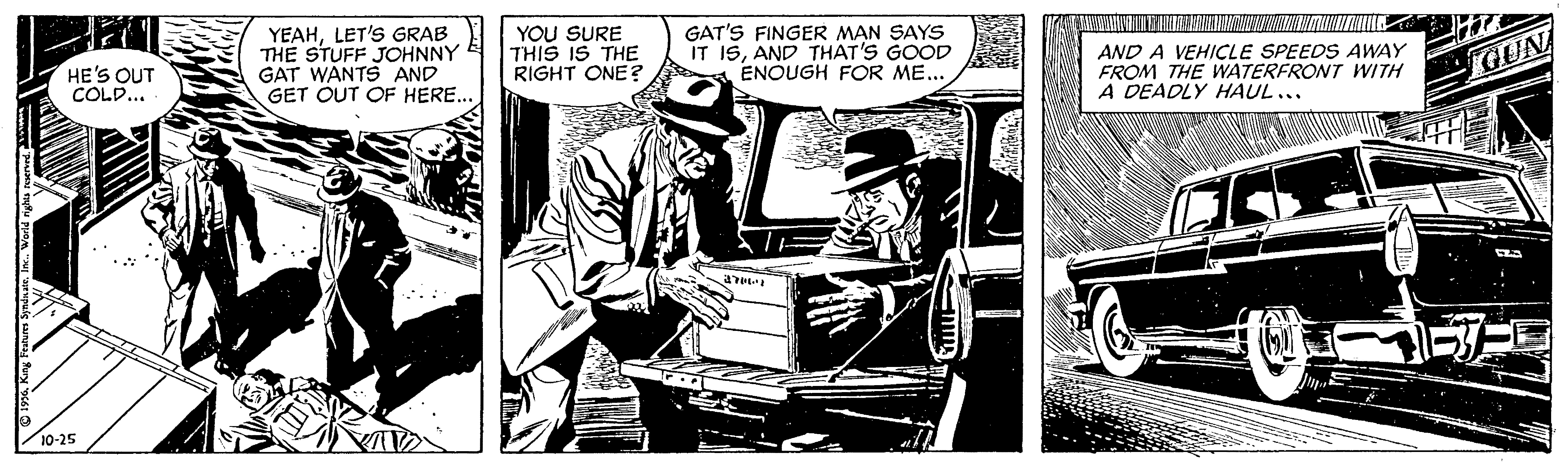 Rip Kirby Comic Strip 1956-10-25 | Comics Kingdom