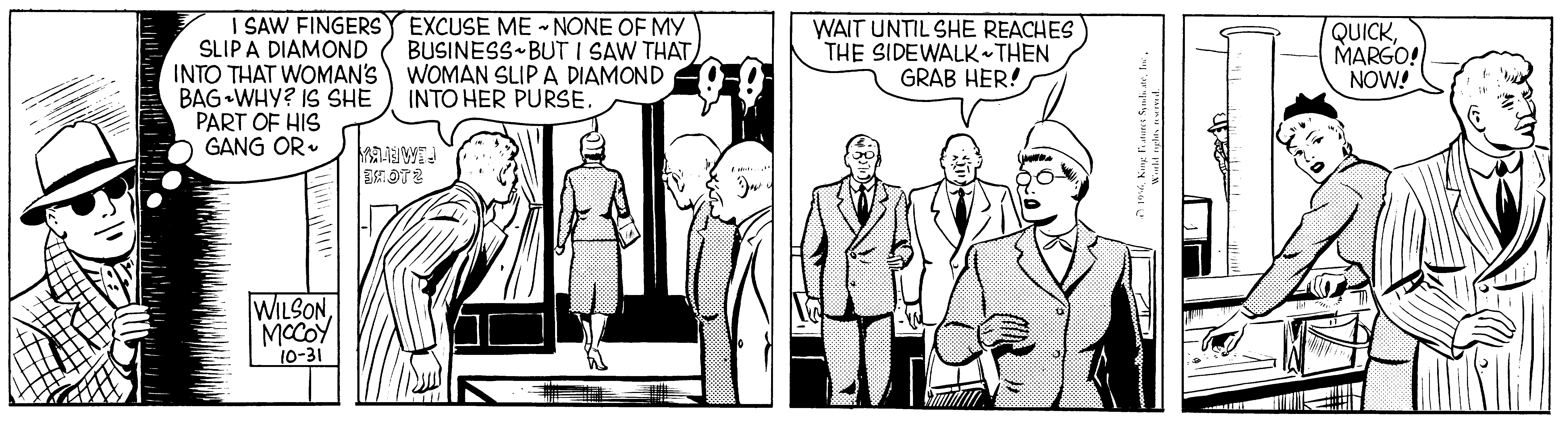 The Phantom Vintage Comic Strip 1956-10-31 | Comics Kingdom