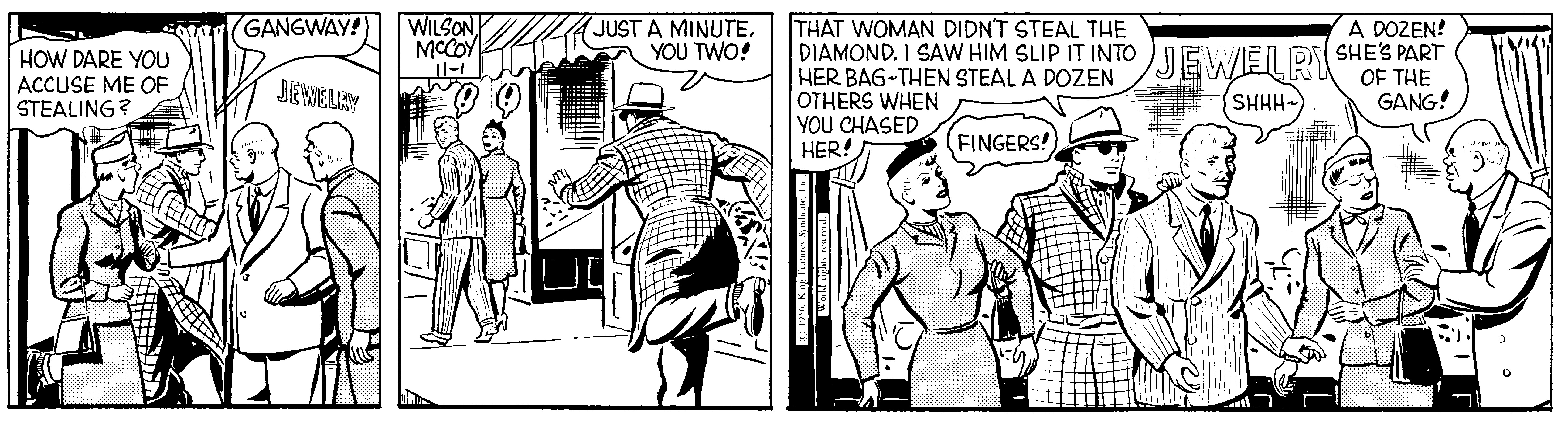 The Phantom Vintage Comic Strip 1956-11-01 | Comics Kingdom