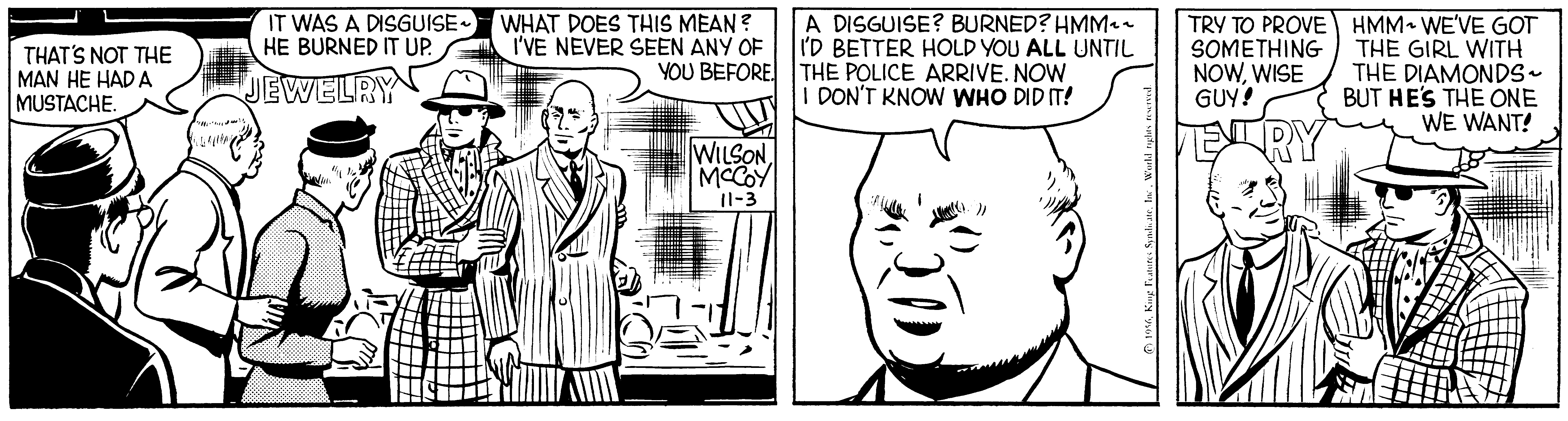 The Phantom Comic Strip 1956-11-03 | Comics Kingdom