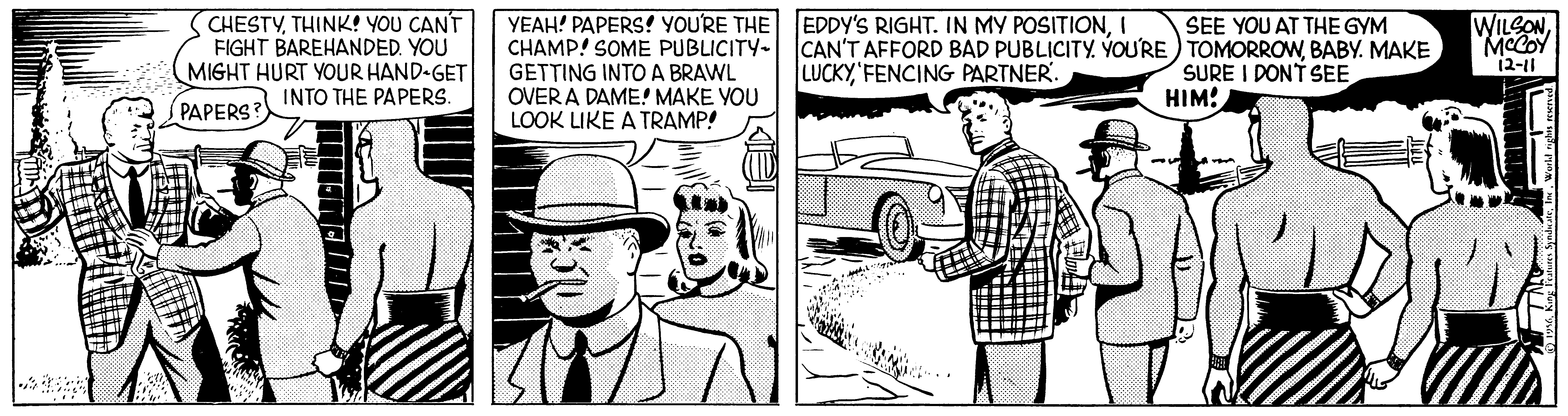 The Phantom Comic Strip 1956-12-11 | Comics Kingdom