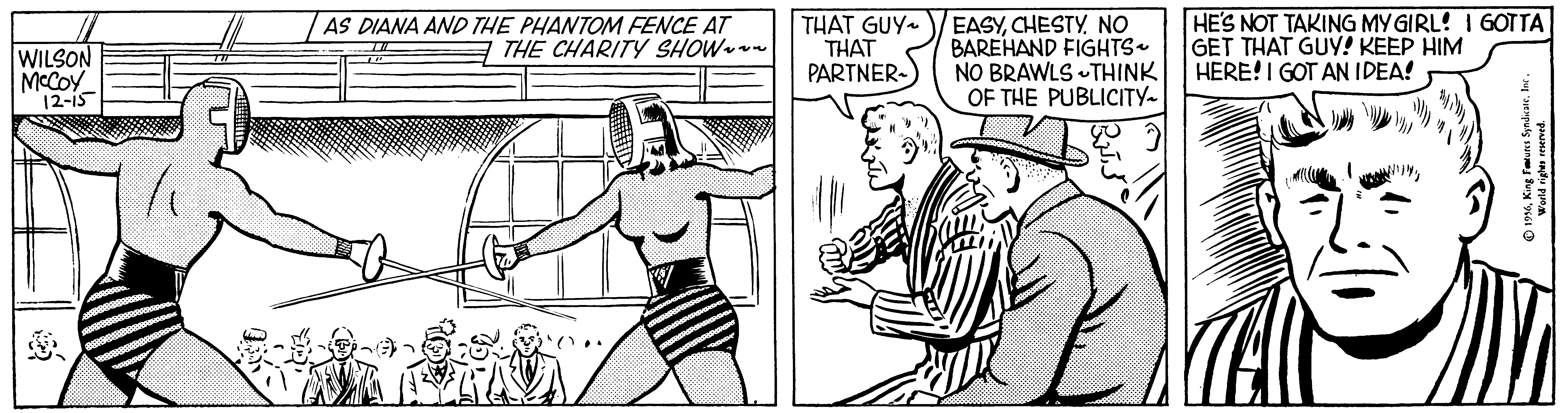 The Phantom Comic Strip 1956-12-15 | Comics Kingdom