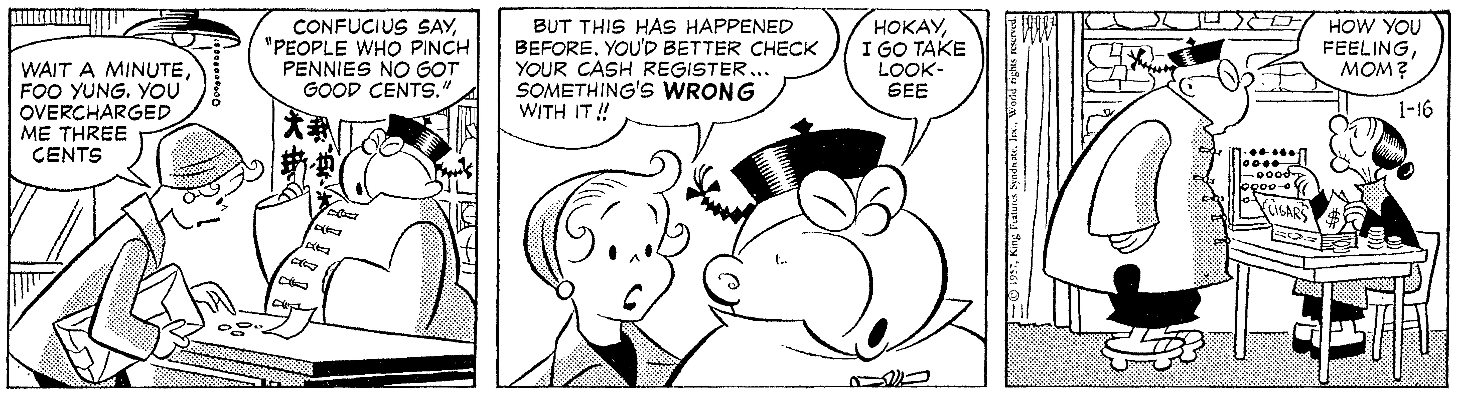 Hi and Lois Comic Strip 1957-01-16 | Comics Kingdom