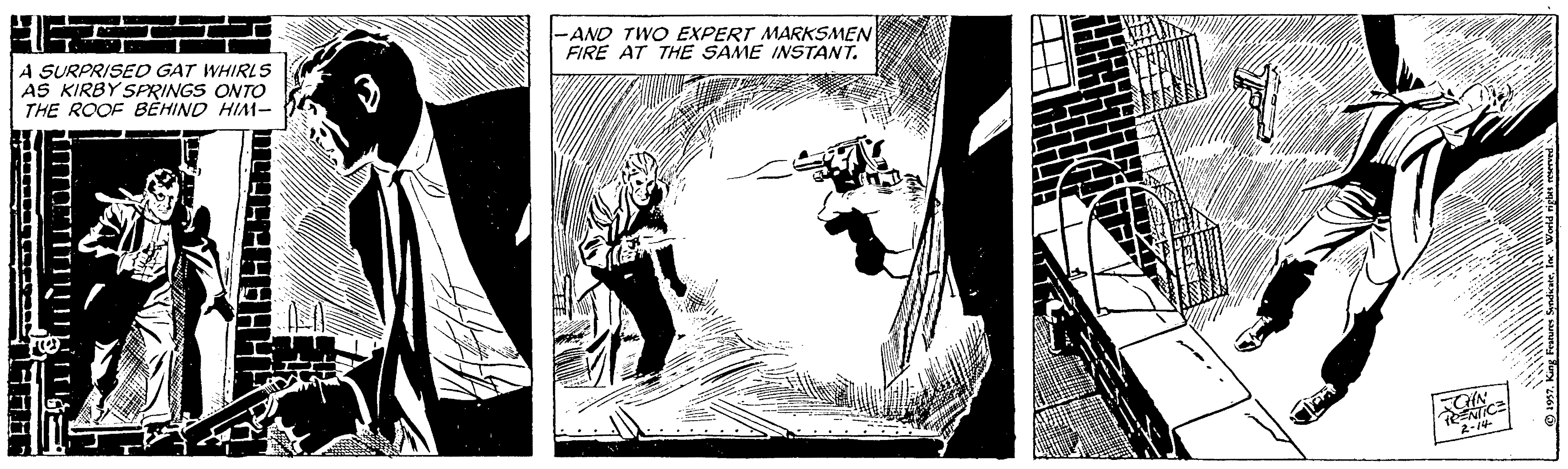 Rip Kirby Comic Strip 1957-02-14 | Comics Kingdom