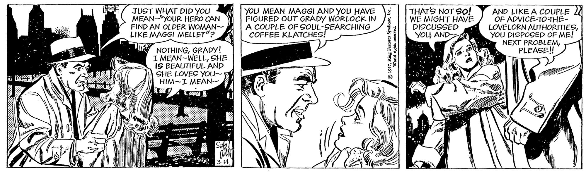 Heart Of Juliet Jones Comic Strip 1957-03-14 | Comics Kingdom