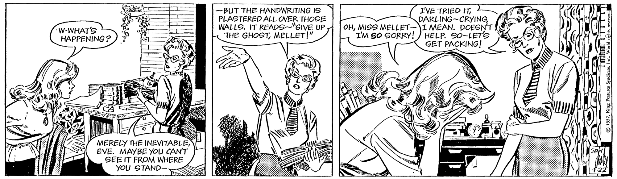 Heart Of Juliet Jones Comic Strip 1957-04-22 | Comics Kingdom