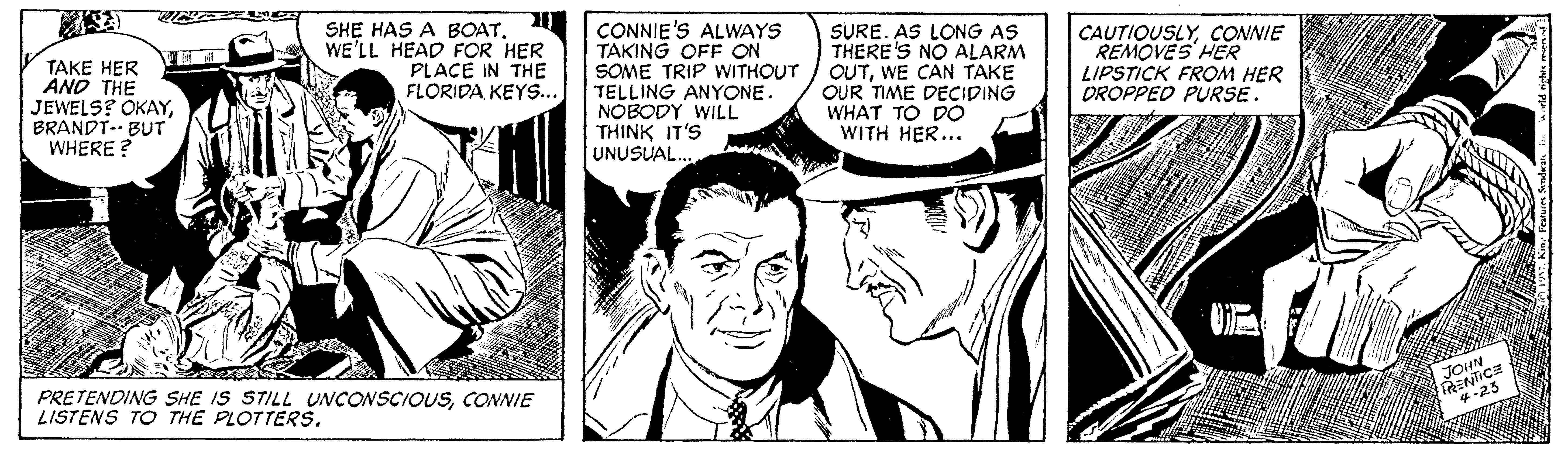 Rip Kirby Comic Strip 1957-04-23 | Comics Kingdom