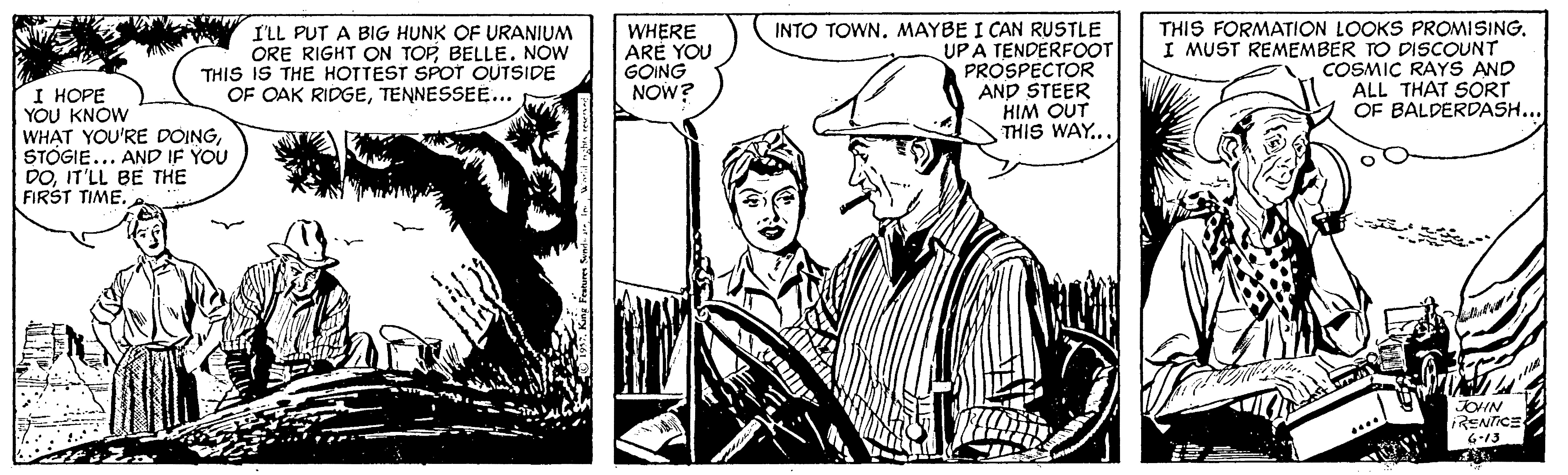 Rip Kirby Comic Strip 1957-06-13 | Comics Kingdom