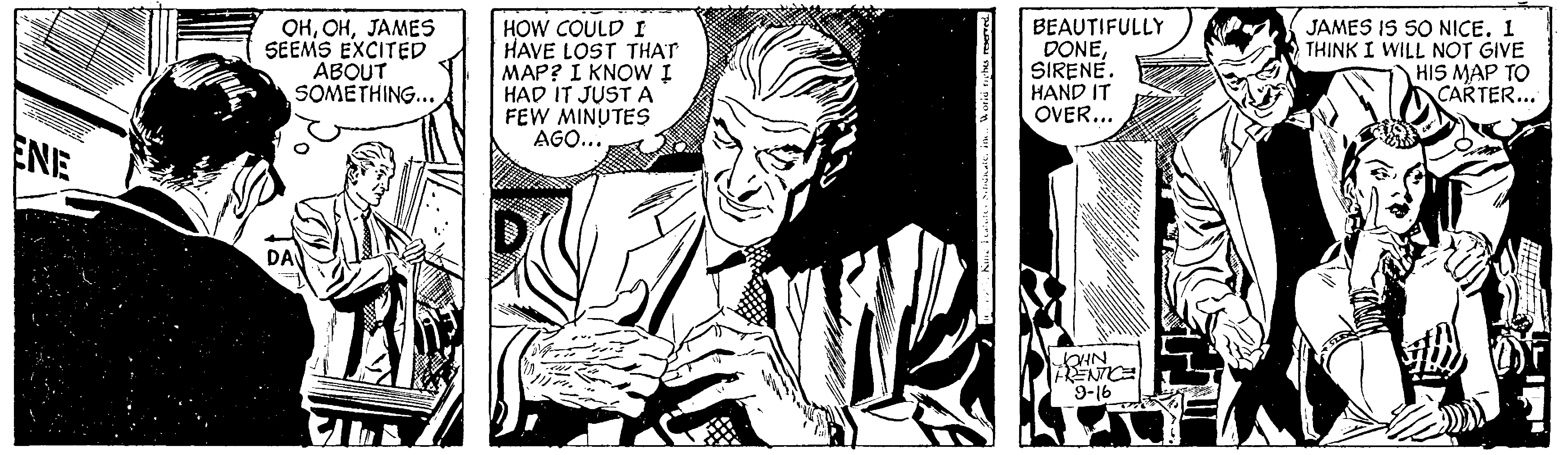 Rip Kirby Comic Strip 1957-09-16 | Comics Kingdom