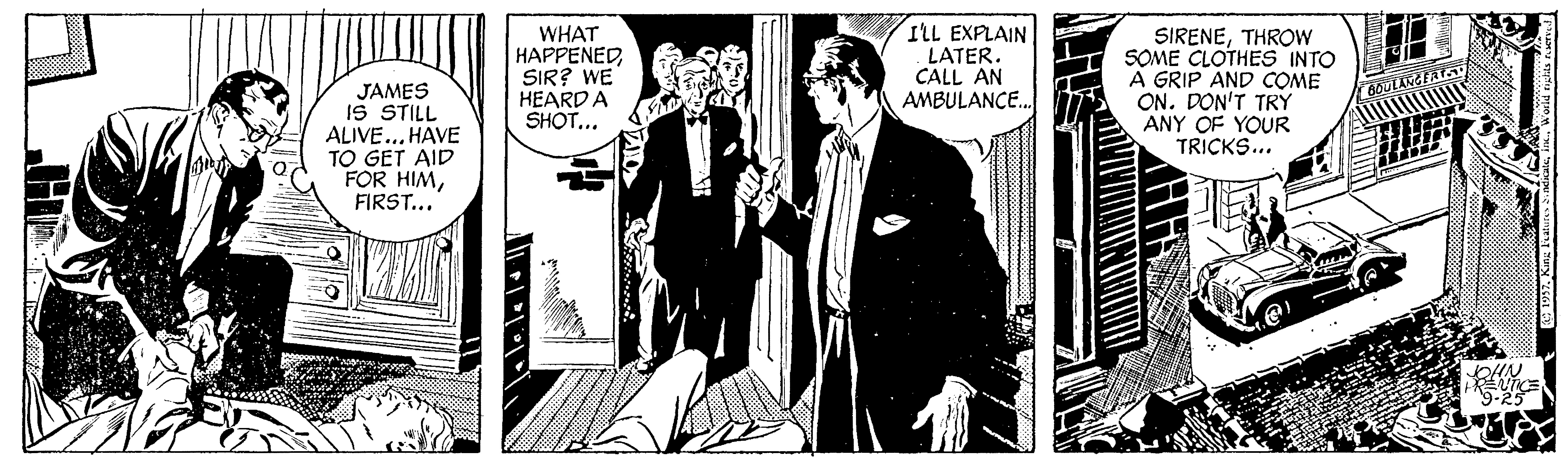 Rip Kirby Comic Strip 1957-09-25 | Comics Kingdom