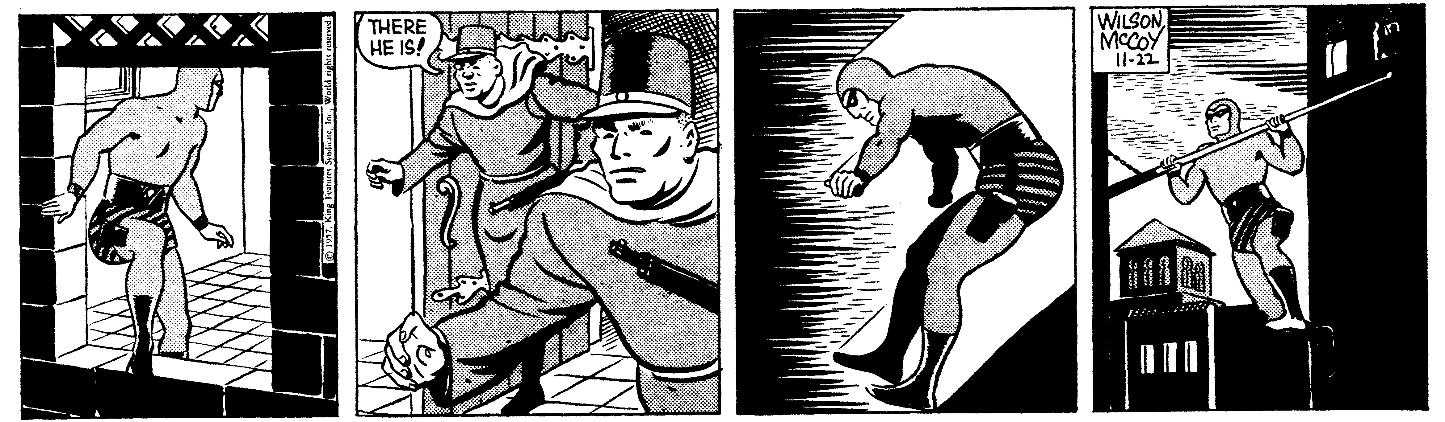 The Phantom Vintage Comic Strip 1957-11-22 | Comics Kingdom