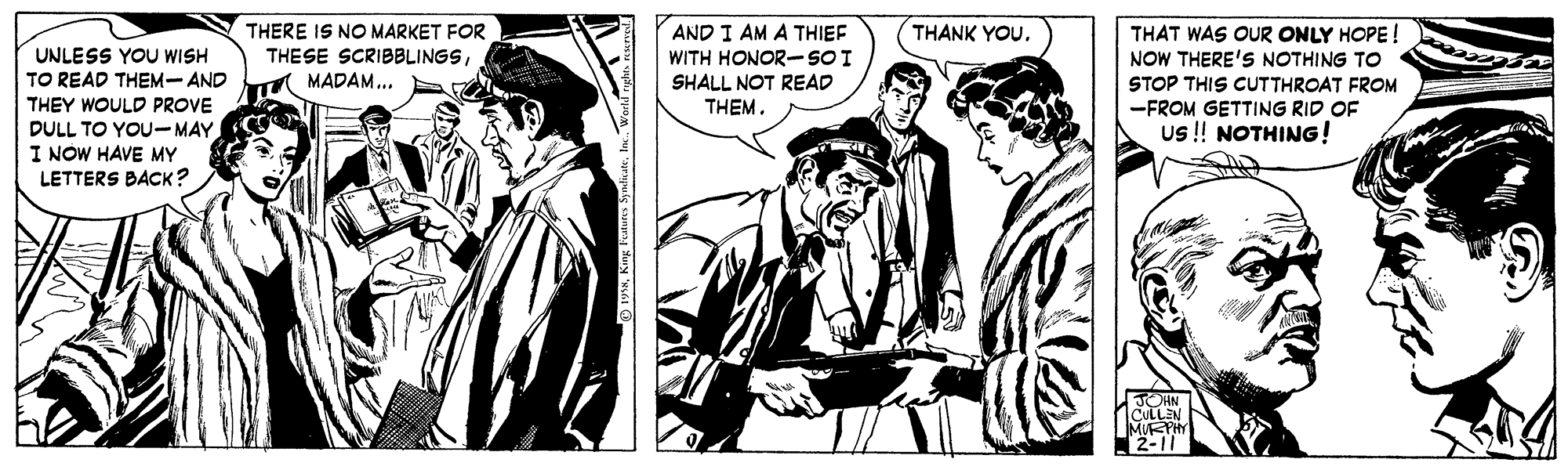 Big Ben Bolt Comic Strip 1958-02-11 | Comics Kingdom