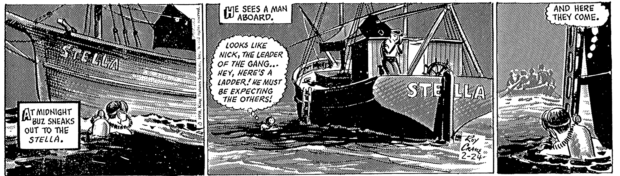 Buz Sawyer Comic Strip 1958-02-24 | Comics Kingdom