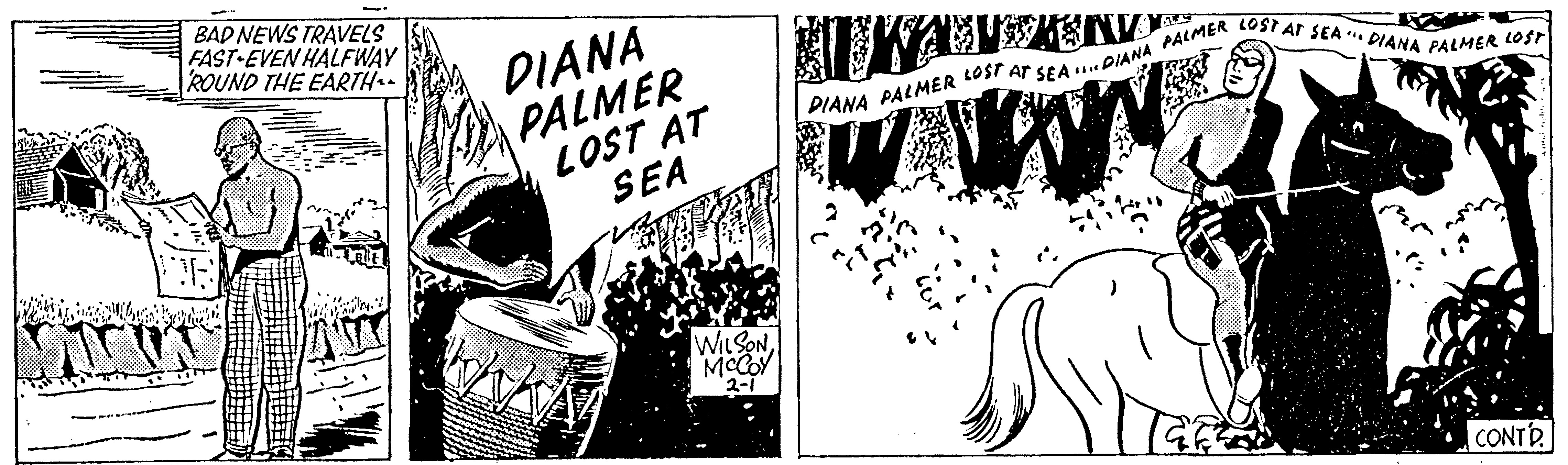 The Phantom Vintage Comic Strip 1958-02-01 | Comics Kingdom