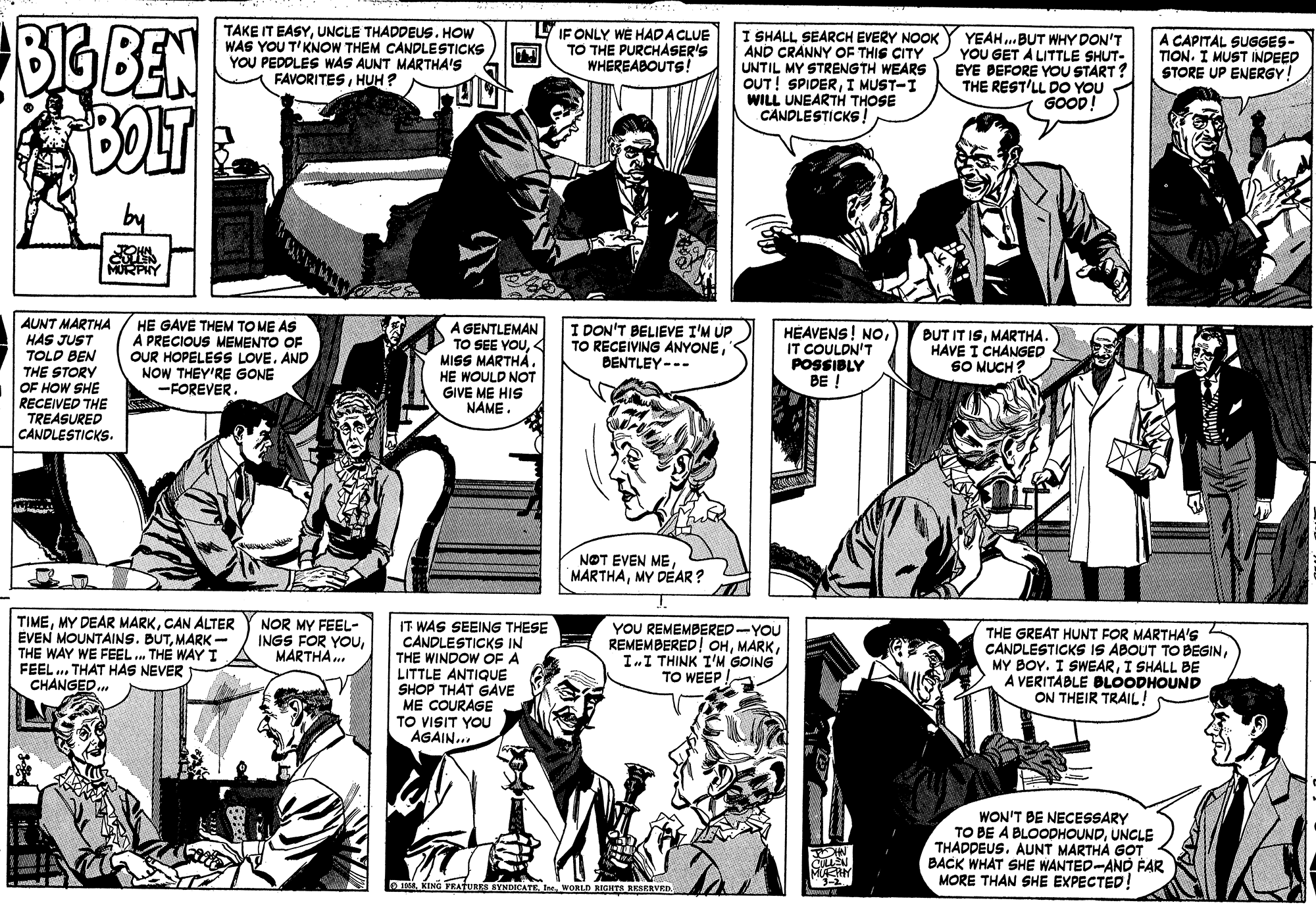 Big Ben Bolt Comic Strip 1958-03-02 | Comics Kingdom