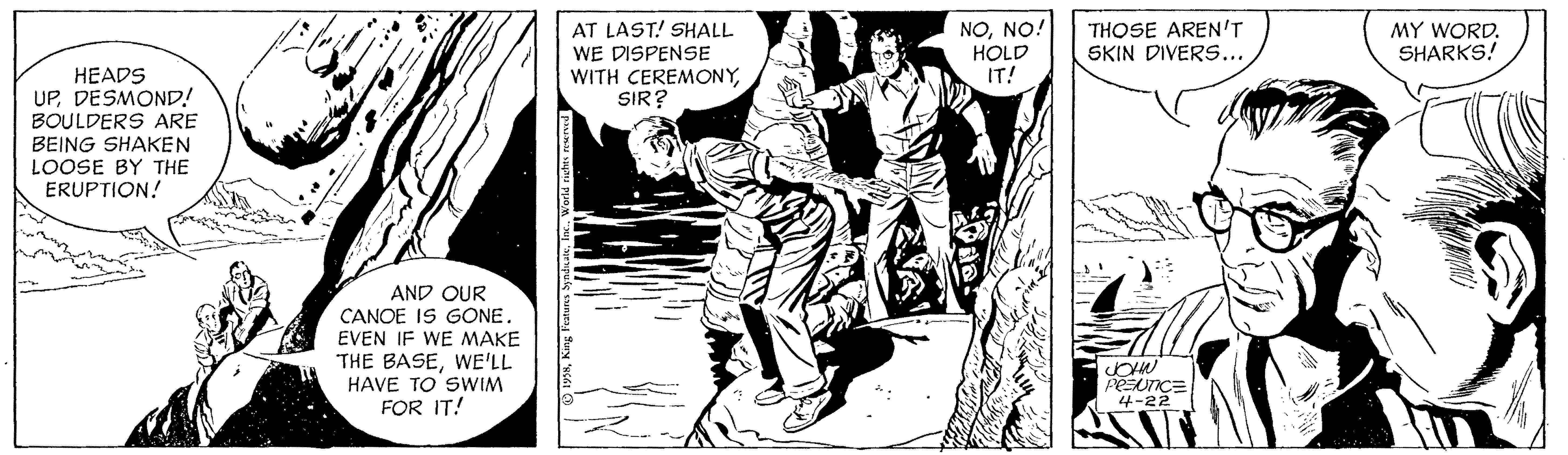 Rip Kirby Comic Strip 1958-04-22 | Comics Kingdom