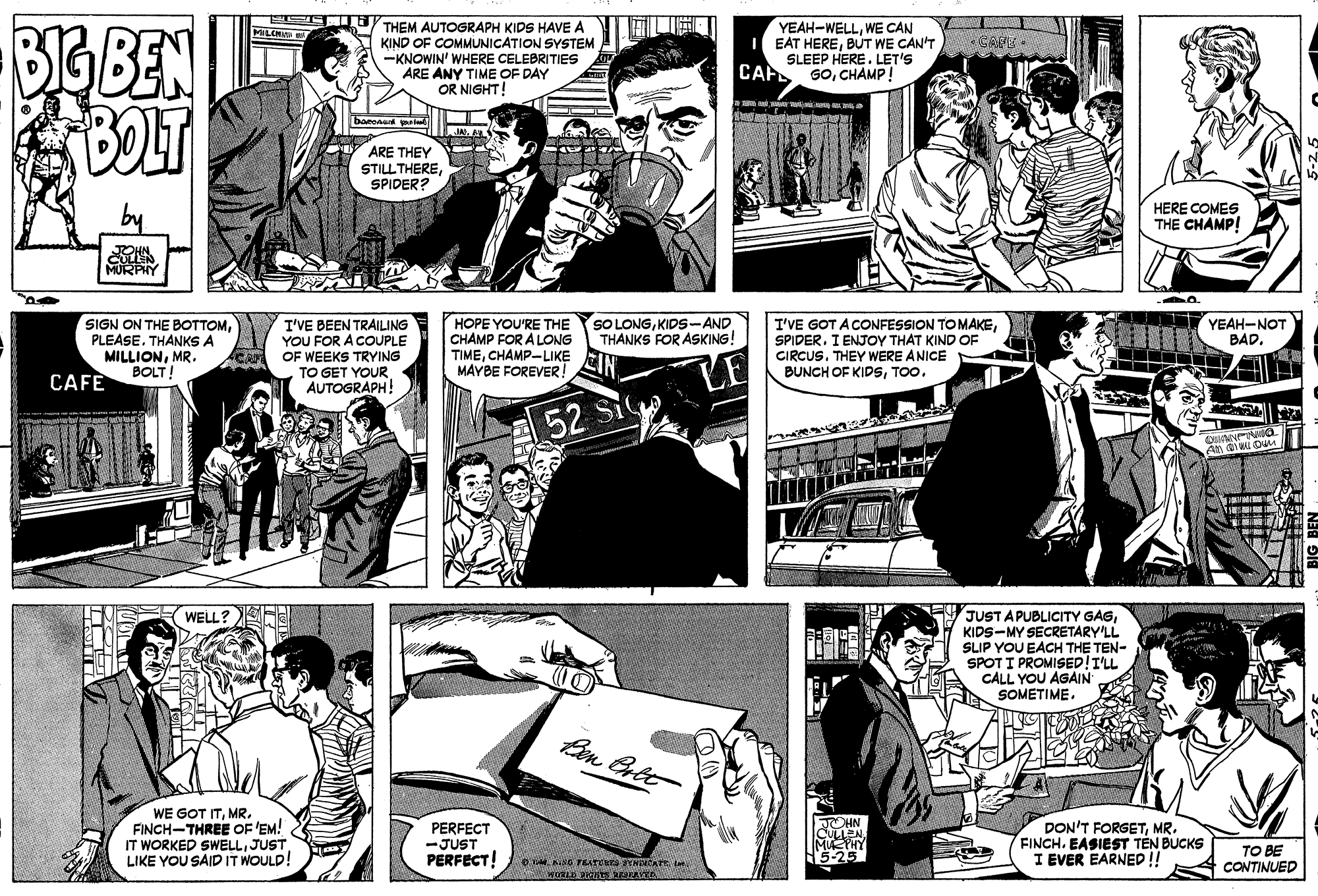 Big Ben Bolt Comic Strip 1958-05-25 | Comics Kingdom