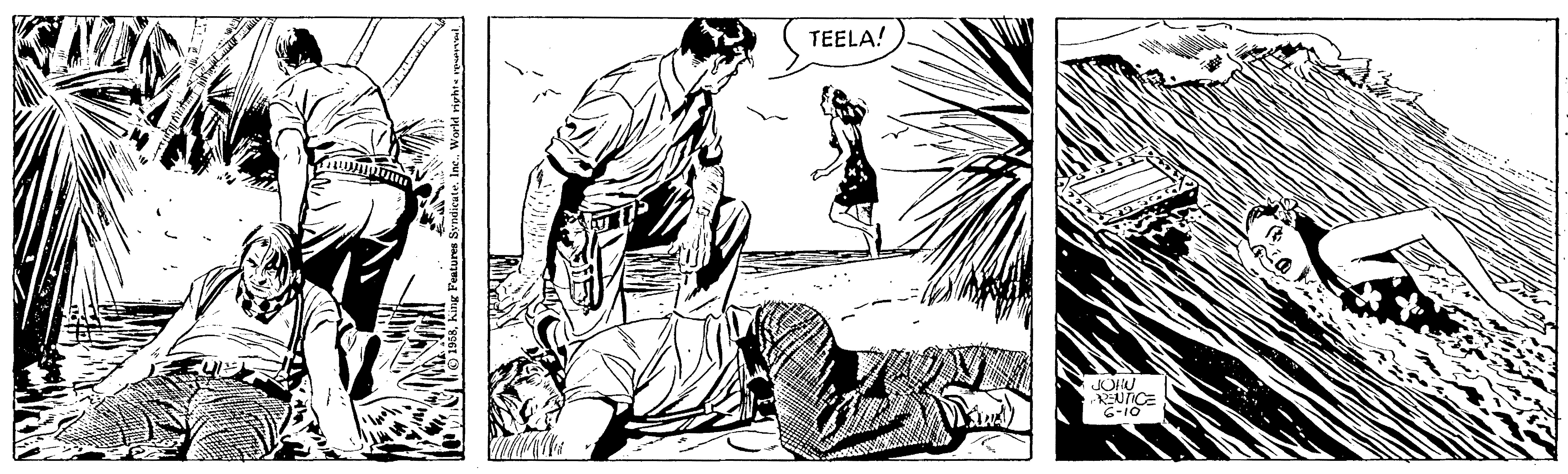 Rip Kirby Comic Strip 1958-06-10 | Comics Kingdom