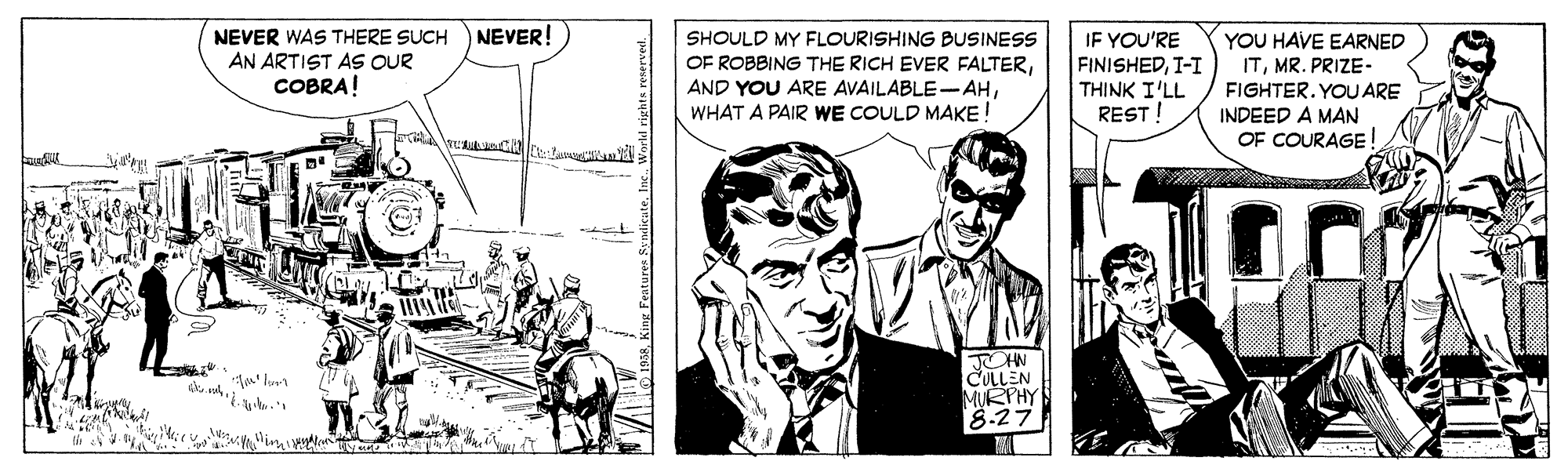 Big Ben Bolt Comic Strip 1958-08-27 | Comics Kingdom