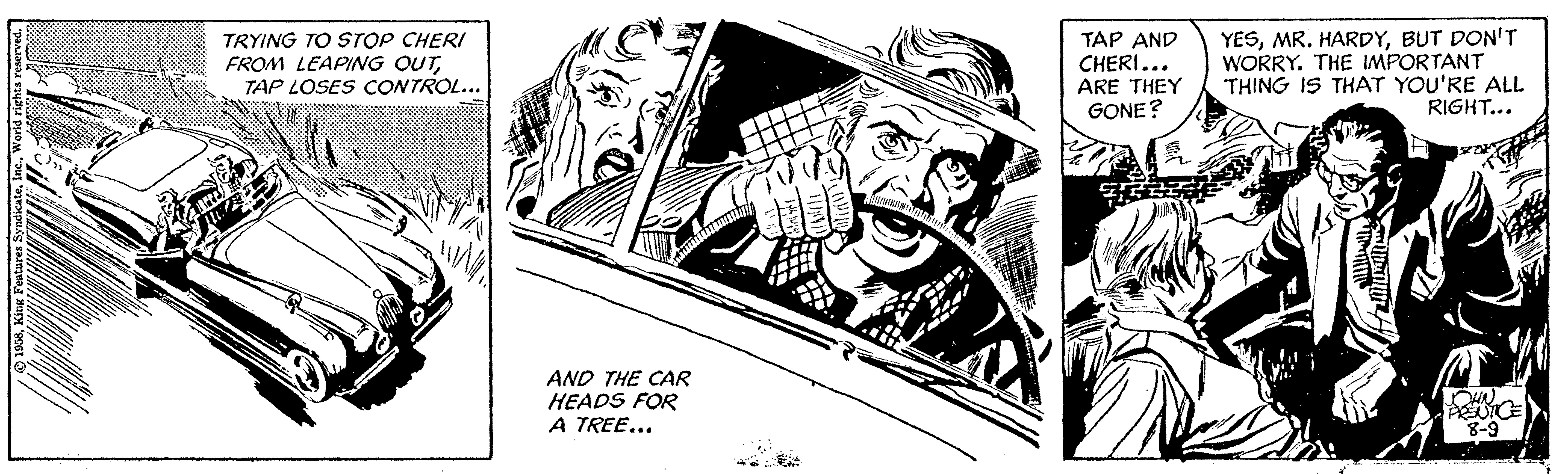 Rip Kirby Comic Strip 1958-08-09 | Comics Kingdom