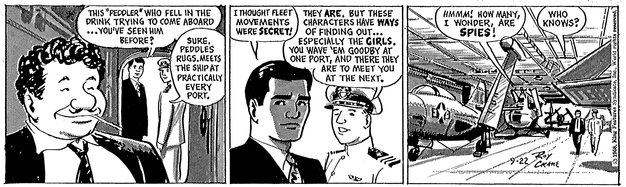 Buz Sawyer Comic Strip 1958-09-22 | Comics Kingdom