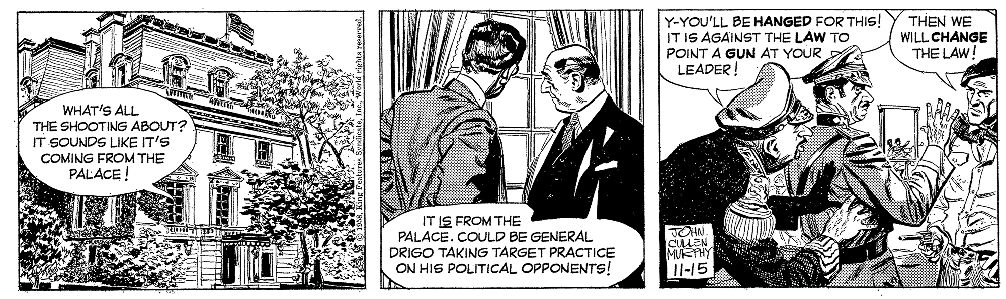 Big Ben Bolt Comic Strip 1958-11-15 | Comics Kingdom
