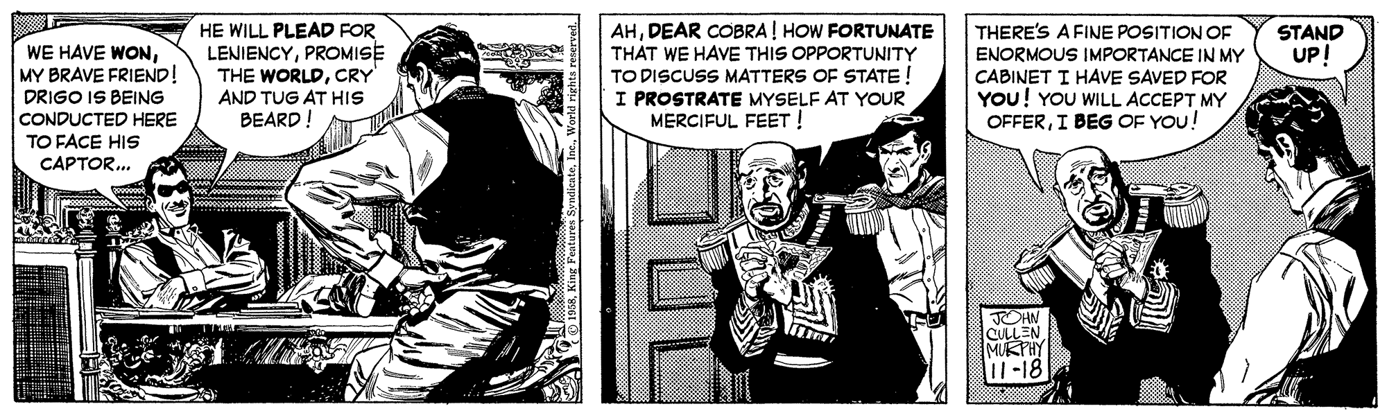 Big Ben Bolt Comic Strip 1958-11-18 | Comics Kingdom