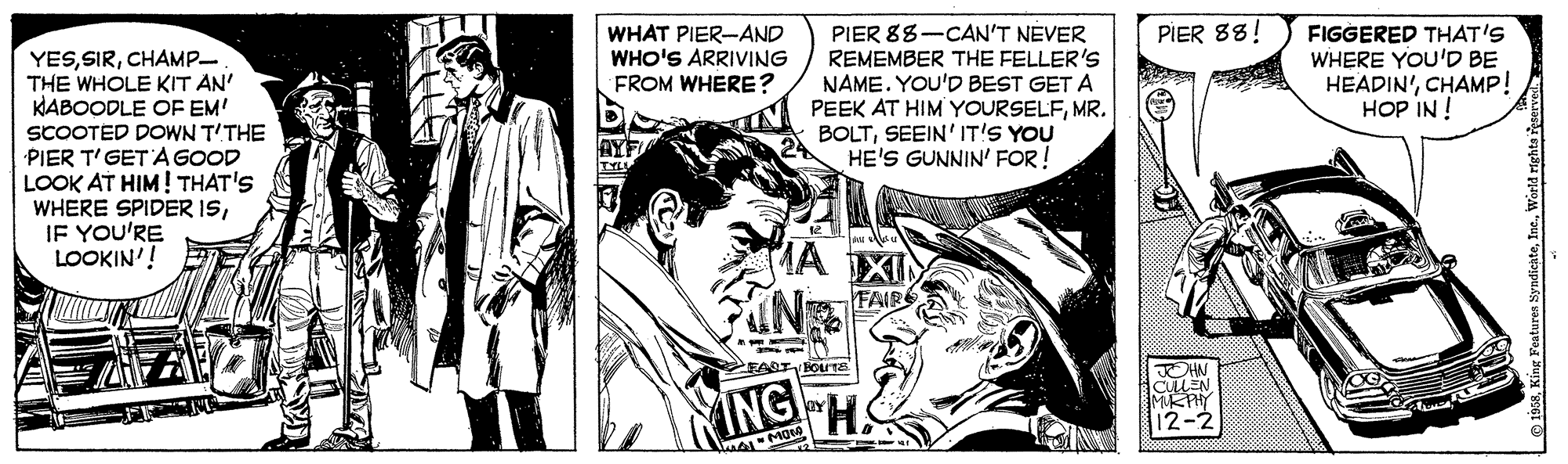 Big Ben Bolt Comic Strip 1958-12-02 | Comics Kingdom