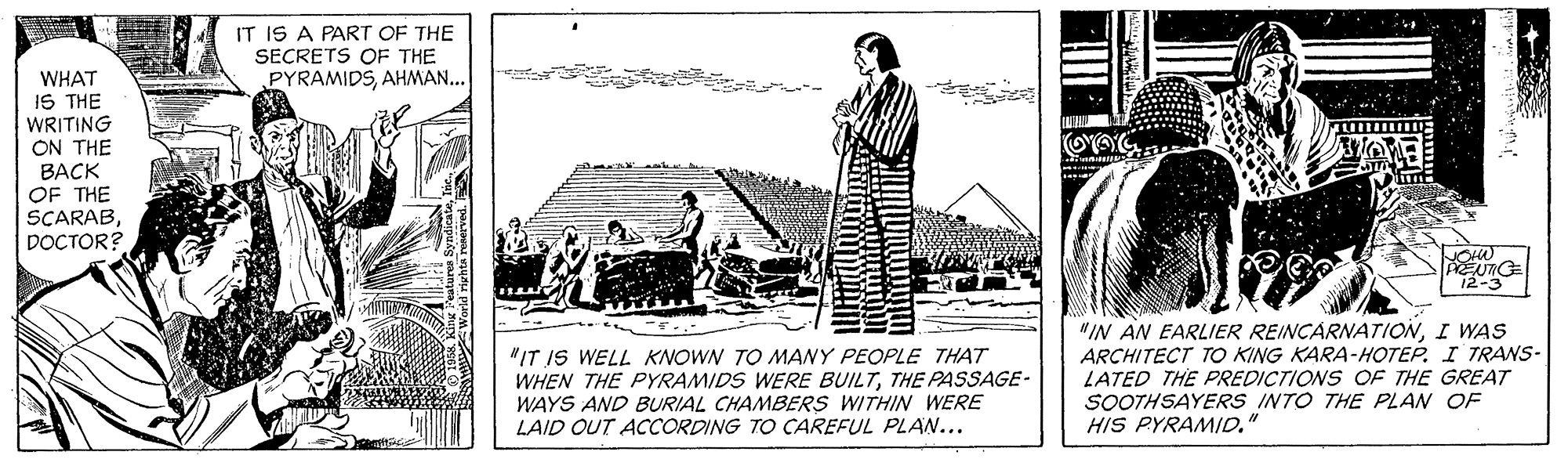 Rip Kirby Comic Strip 1958-12-03 | Comics Kingdom