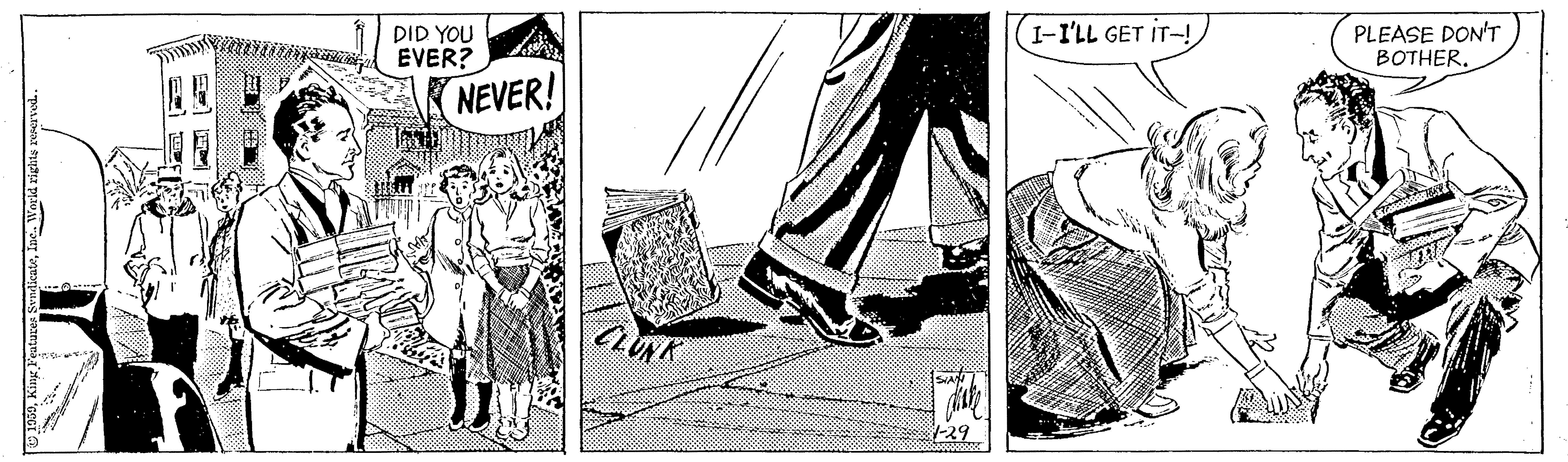 Heart Of Juliet Jones Comic Strip 1959-01-29 | Comics Kingdom