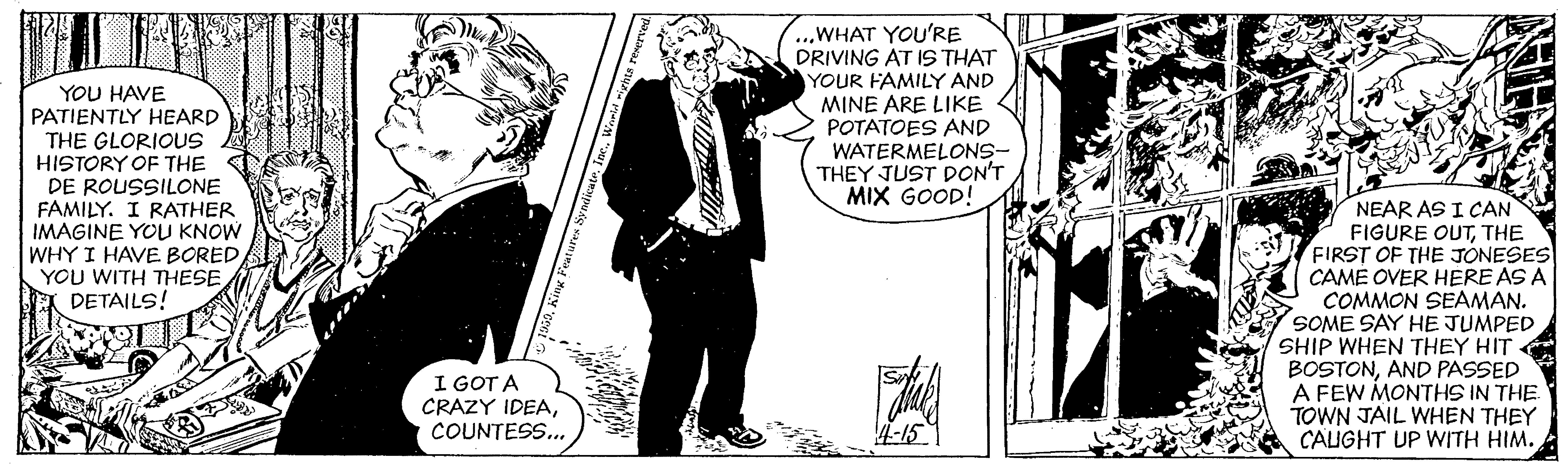 Heart Of Juliet Jones Comic Strip 1959-04-15 | Comics Kingdom