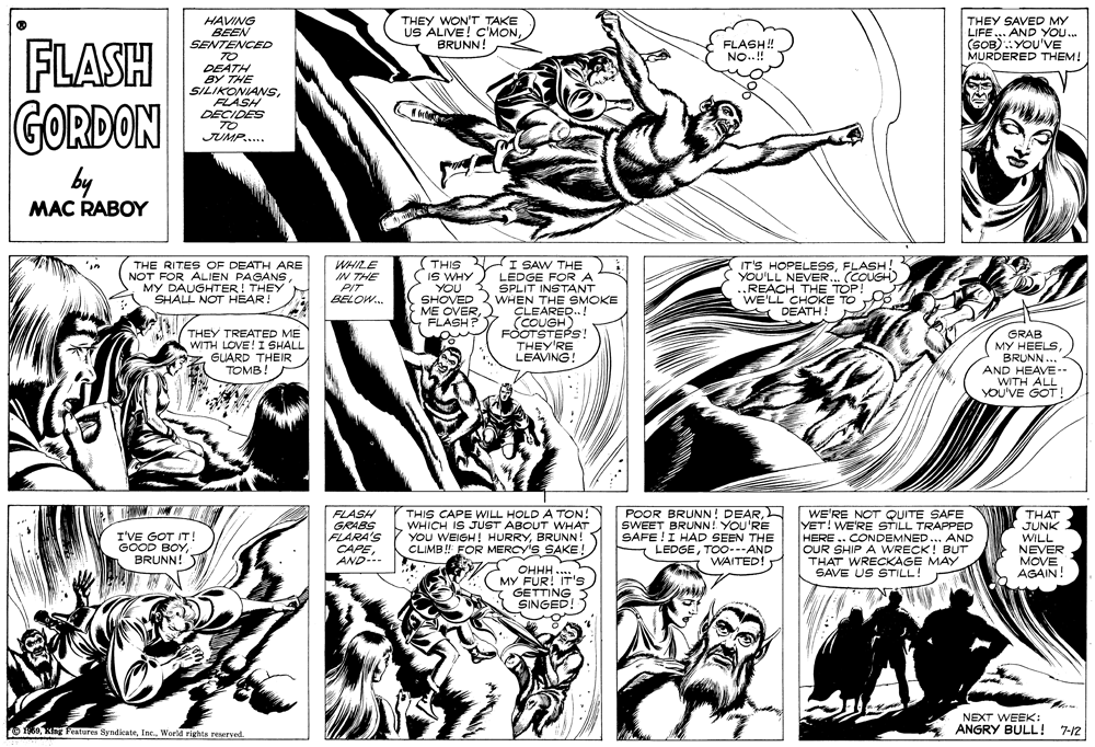 Flash Gordon Comic Strip 1959-07-12 | Comics Kingdom