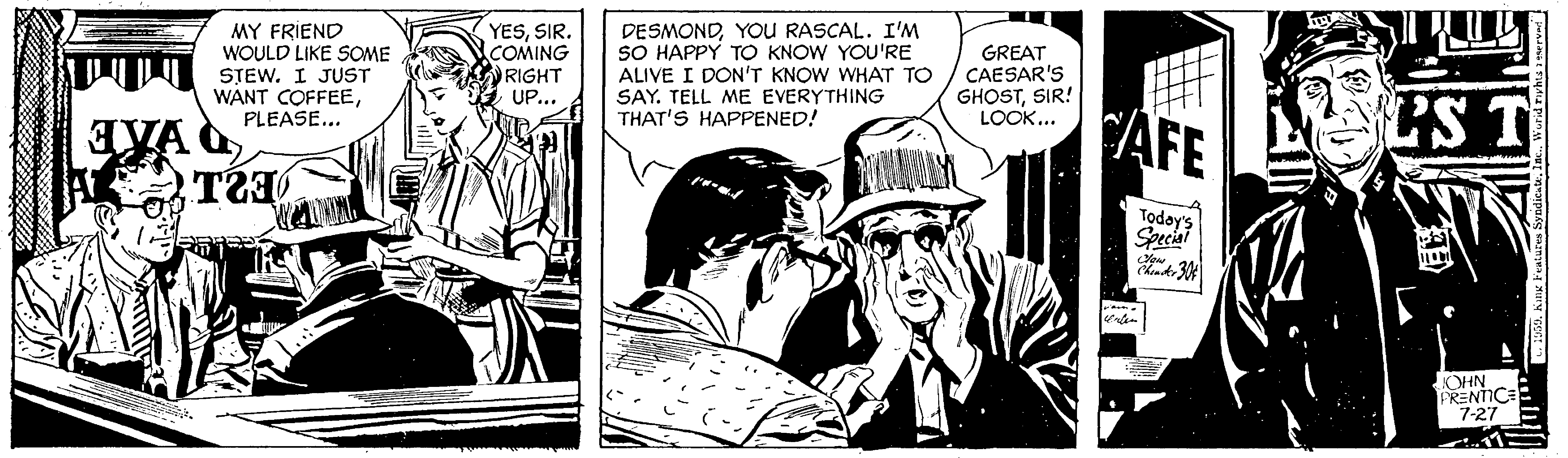 Rip Kirby Comic Strip 1959-07-27 | Comics Kingdom