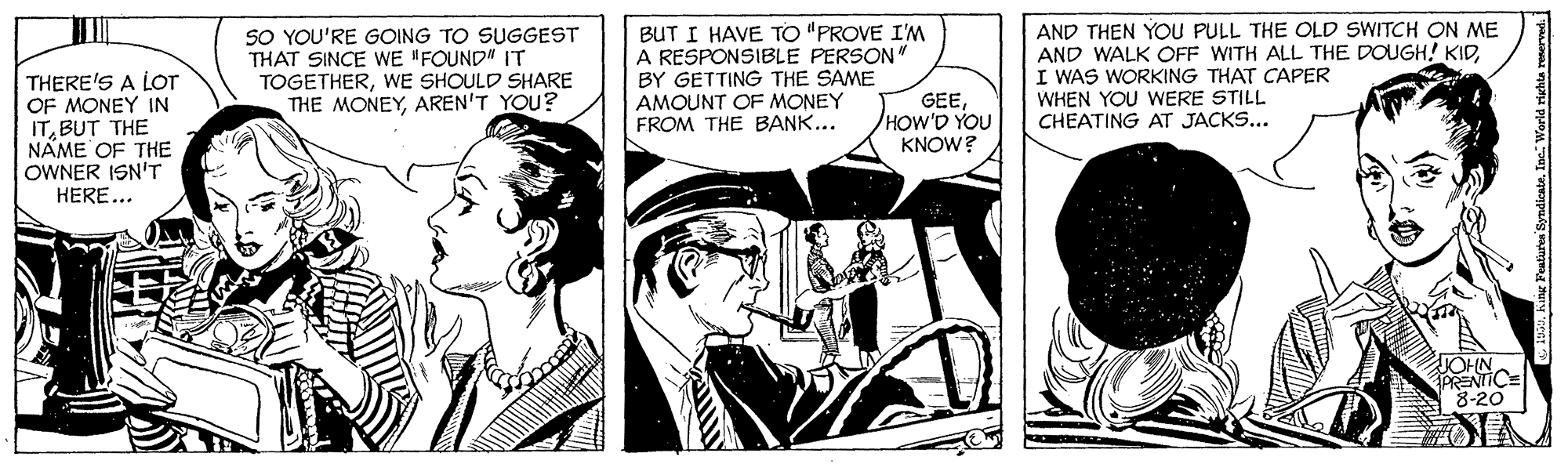 Rip Kirby Comic Strip 1959-08-20 | Comics Kingdom