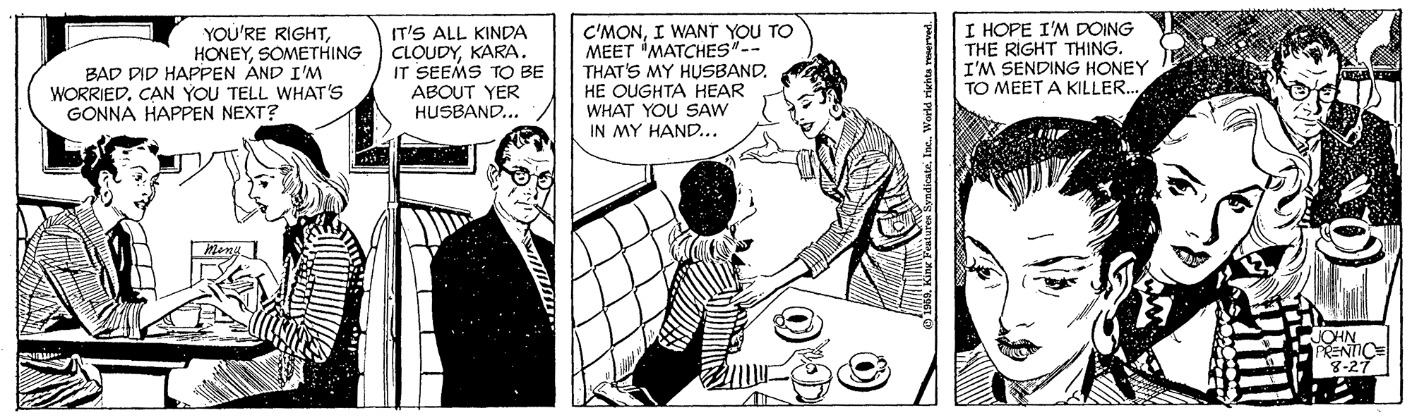 Rip Kirby Comic Strip 1959-08-27 | Comics Kingdom